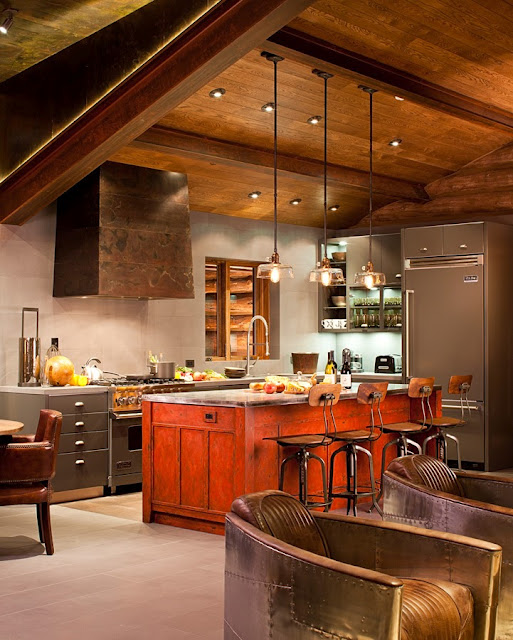 Rustic And Contemporary Interior Design By TruLinea Architects Studio
