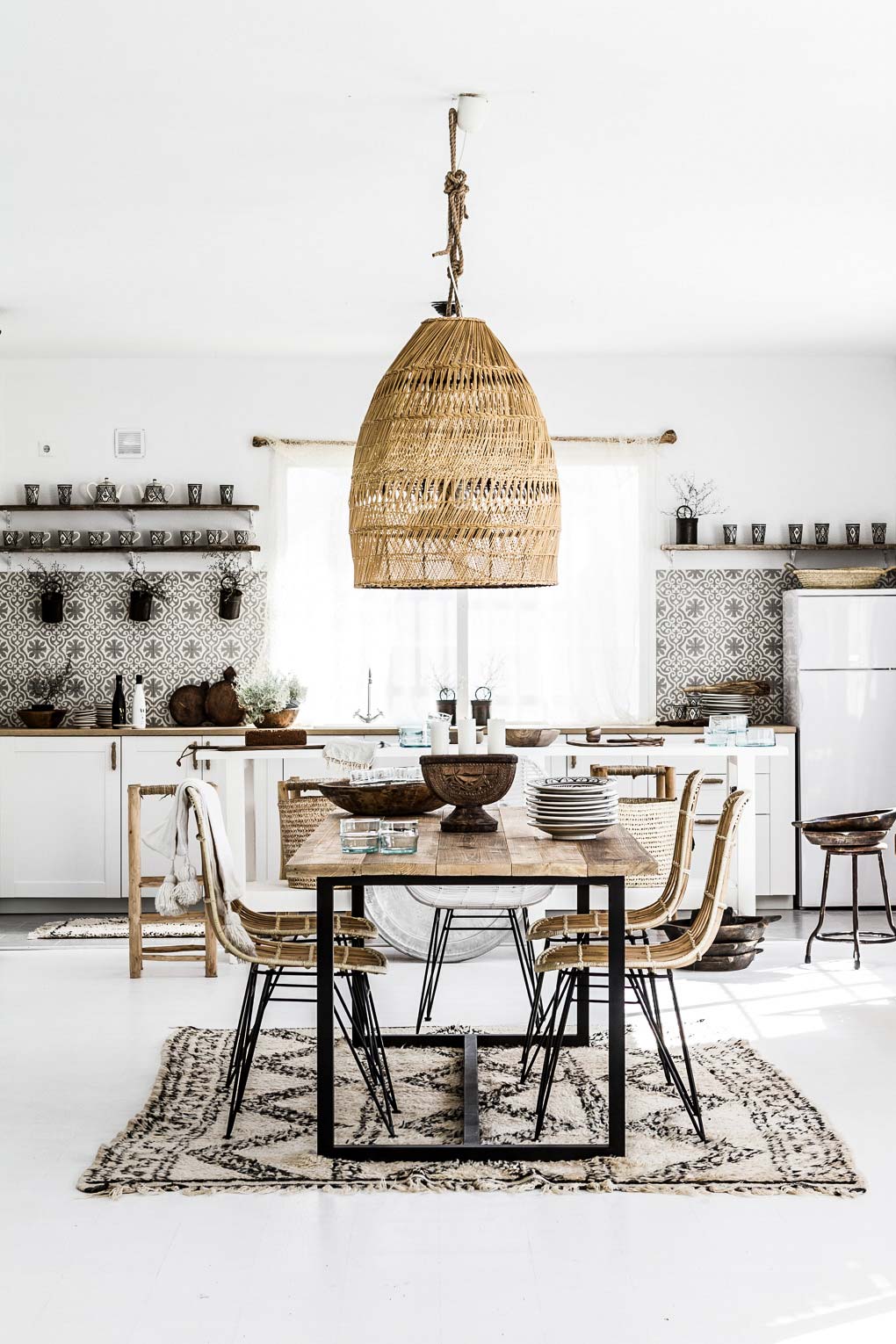 21 Bohemian Kitchen Design Ideas Decoholic 21 Bohemian Kitchen Design Ideas Decoholic