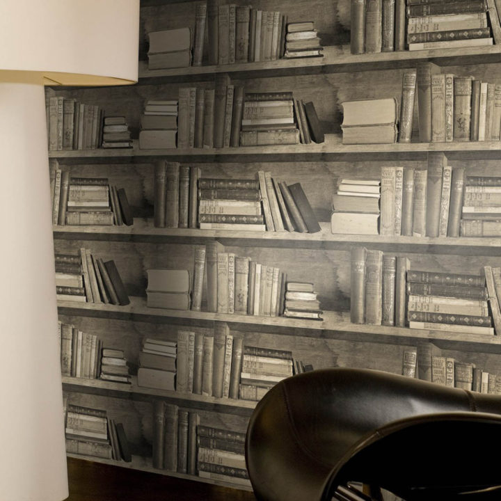 Amazing Wallpapers Fake Bookshelves