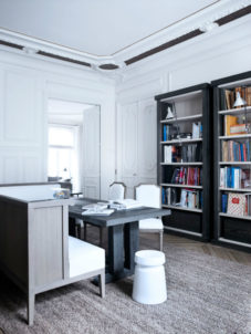 Historic Parisian Apartment with Contemporary Art - Decoholic