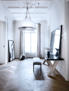 Historic Parisian Apartment with Contemporary Art - Decoholic