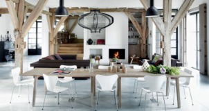 Simplistic Modern Country Loft Design