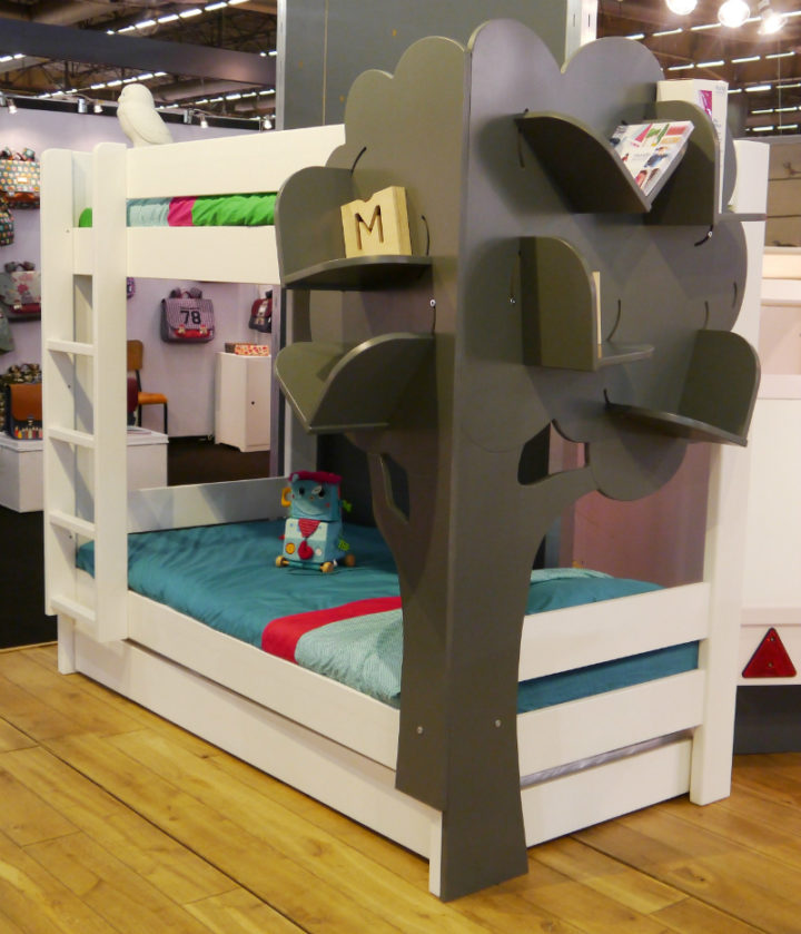 Open Kids Bookcase, Design by Christophe Boulin
