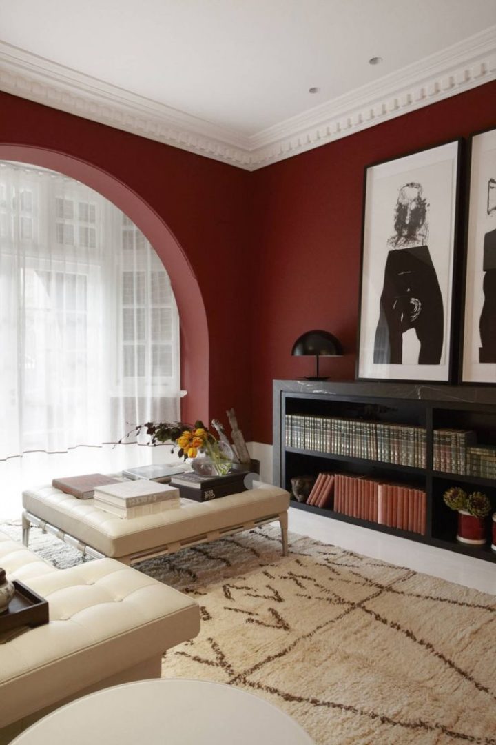 Decorating With Berry Hues and Mustard Colors