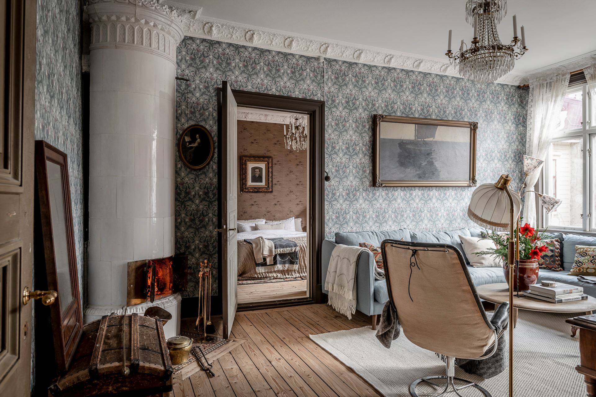 Charming Scandinavian Apartment With Country Style