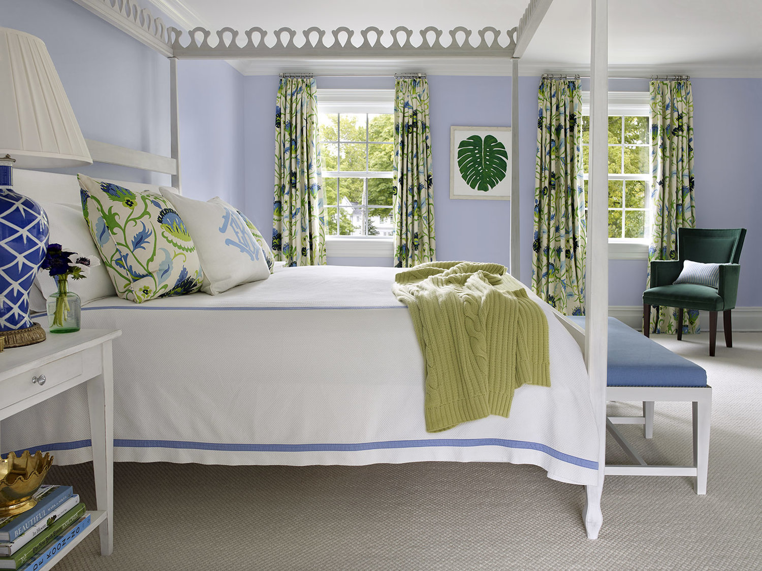 Clean Crisp Interior Design with Color Infusion - Decoholic
