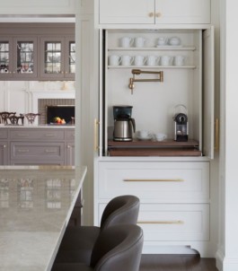 Unlock the Joy of Brewing with a Cozy Coffee Bar Cabinet
