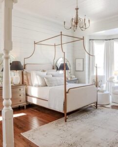 The Whitby Canopy Bed: Elegance Meets Comfort – Back in Stock Now!